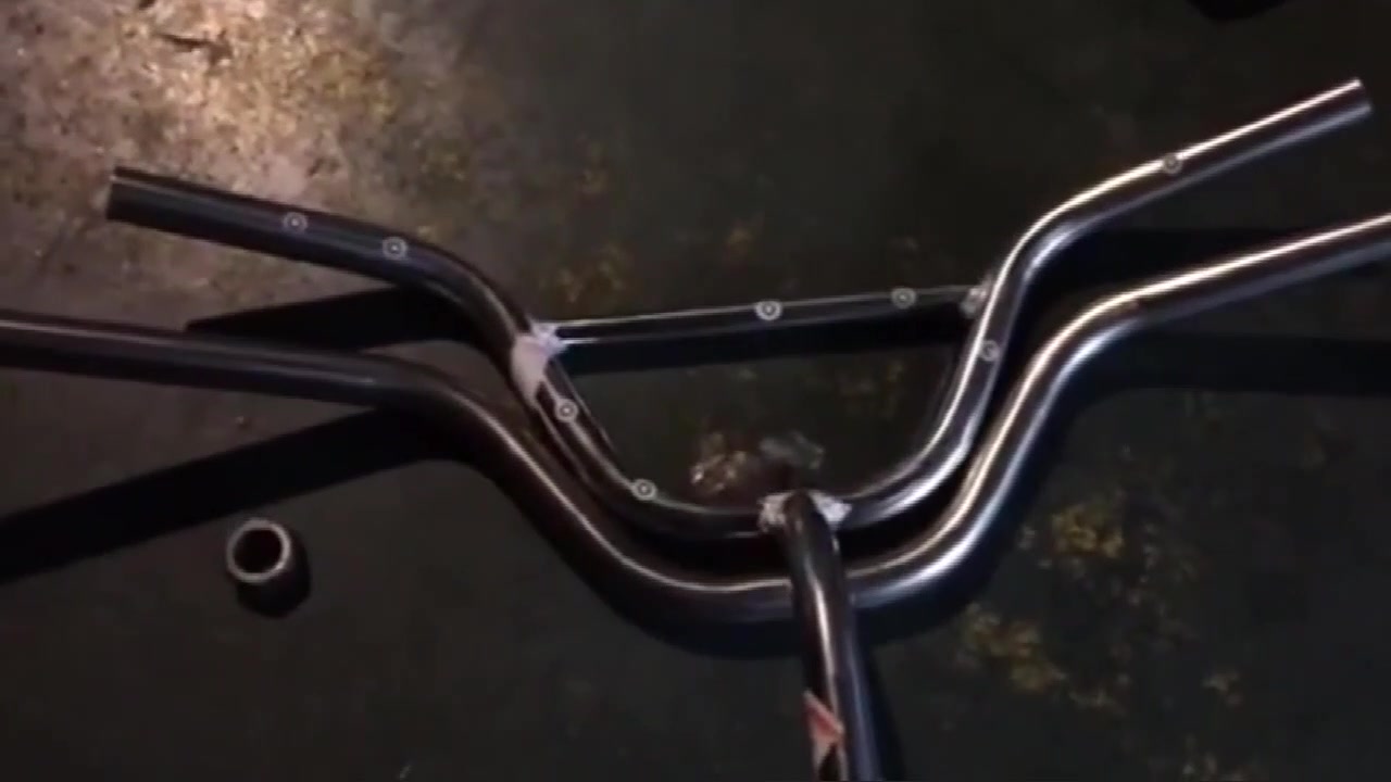 弯管机自动化弯管机~童车把手加工~标准化弯管工作视频