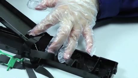 富士通针式打印机更换色带芯操作视频