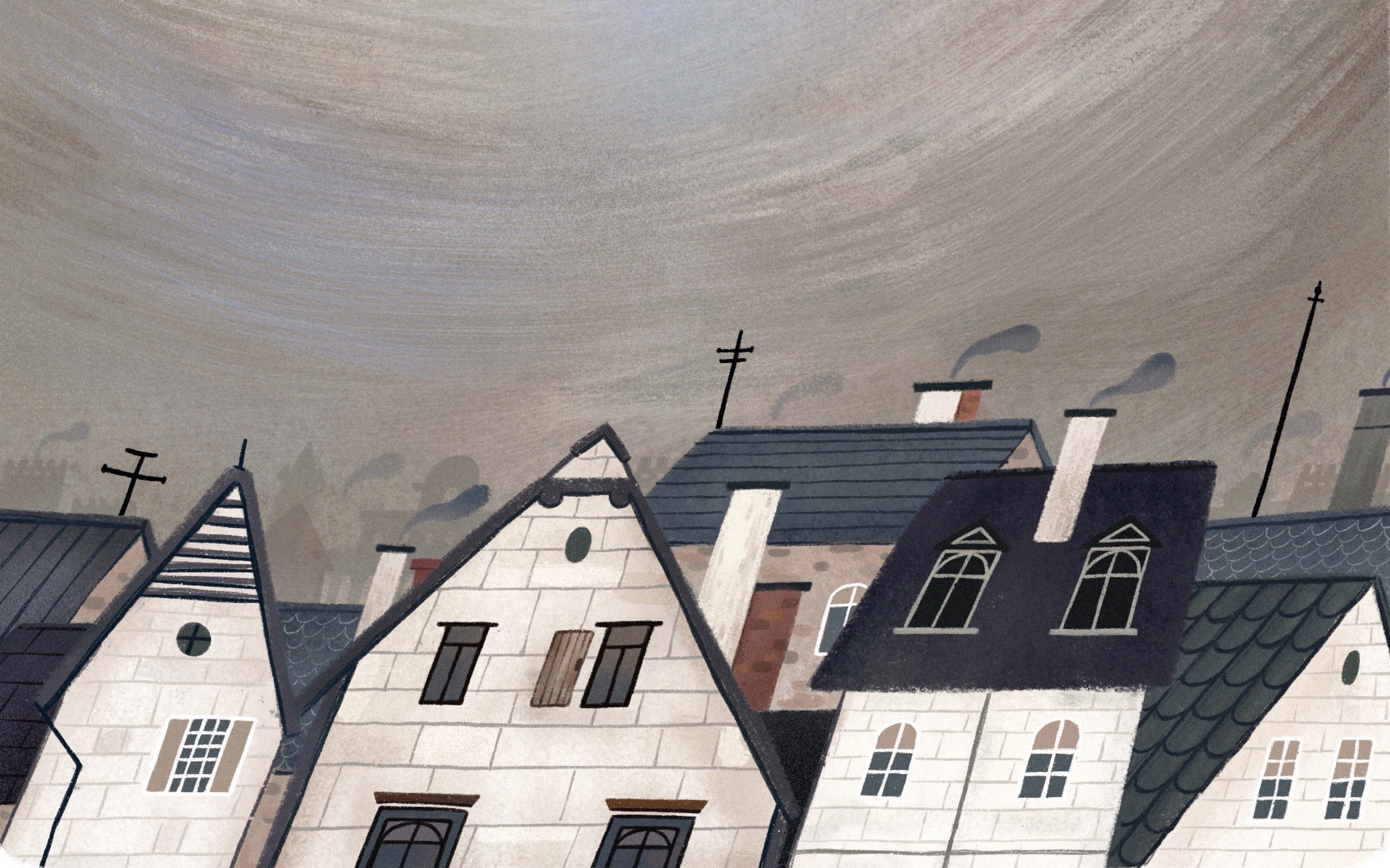 【iPad绘画/procreate/儿童绘本】神奇的雨伞