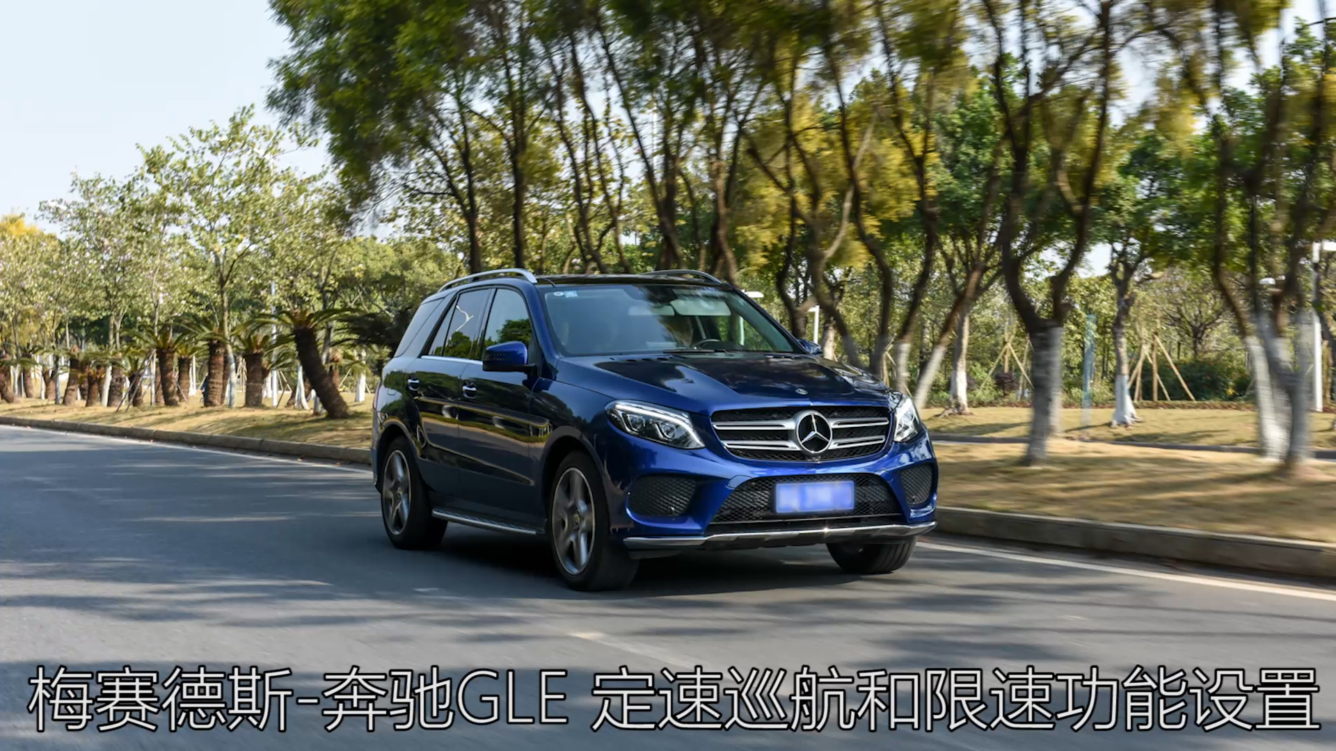 梅赛德斯-奔驰GLE 定速巡航和限速功能设置