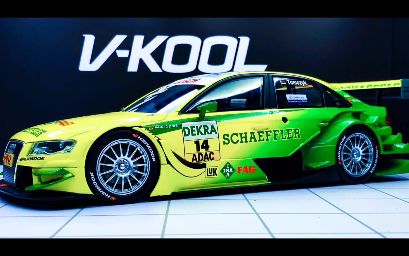 [汽车模型]1:18奥迪 A4 DTM AUDI