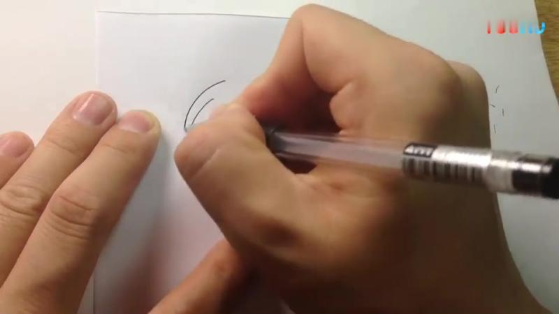 怎样画卡通讲解教程.简笔画人物-奔跑的小女孩