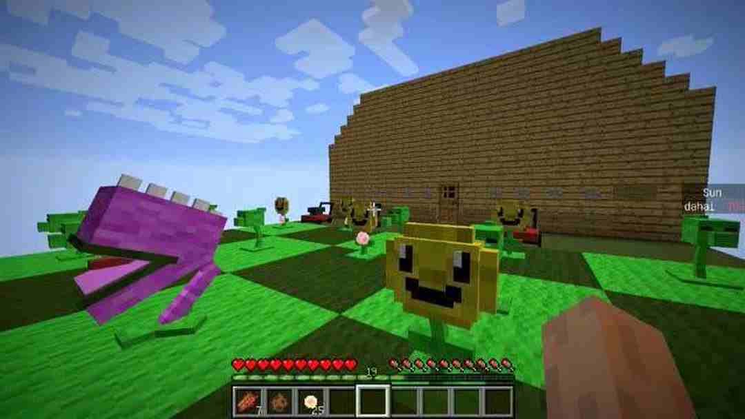 我的世界植物大战僵尸完美作战击垮僵尸