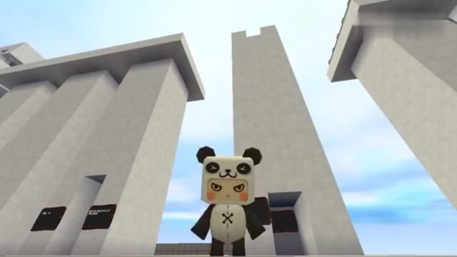 迷你世界胖达:胖达制作水电梯