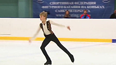 长腿美少年!俄罗斯花滑运动员的身材比例太优越了!