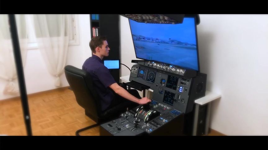 成年人的大玩具空客A320桌面机长模拟器