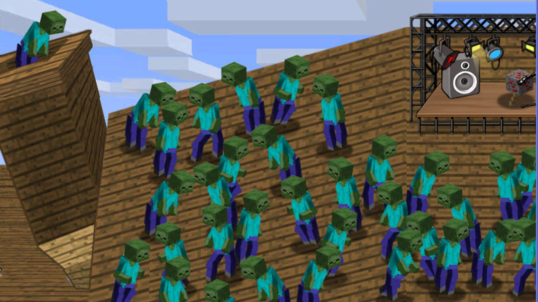 我的世界mc可怕的僵尸即将入侵