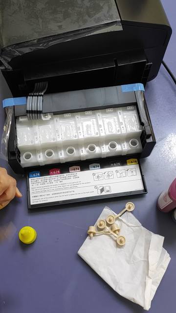 爱普生L805打印机加墨视频