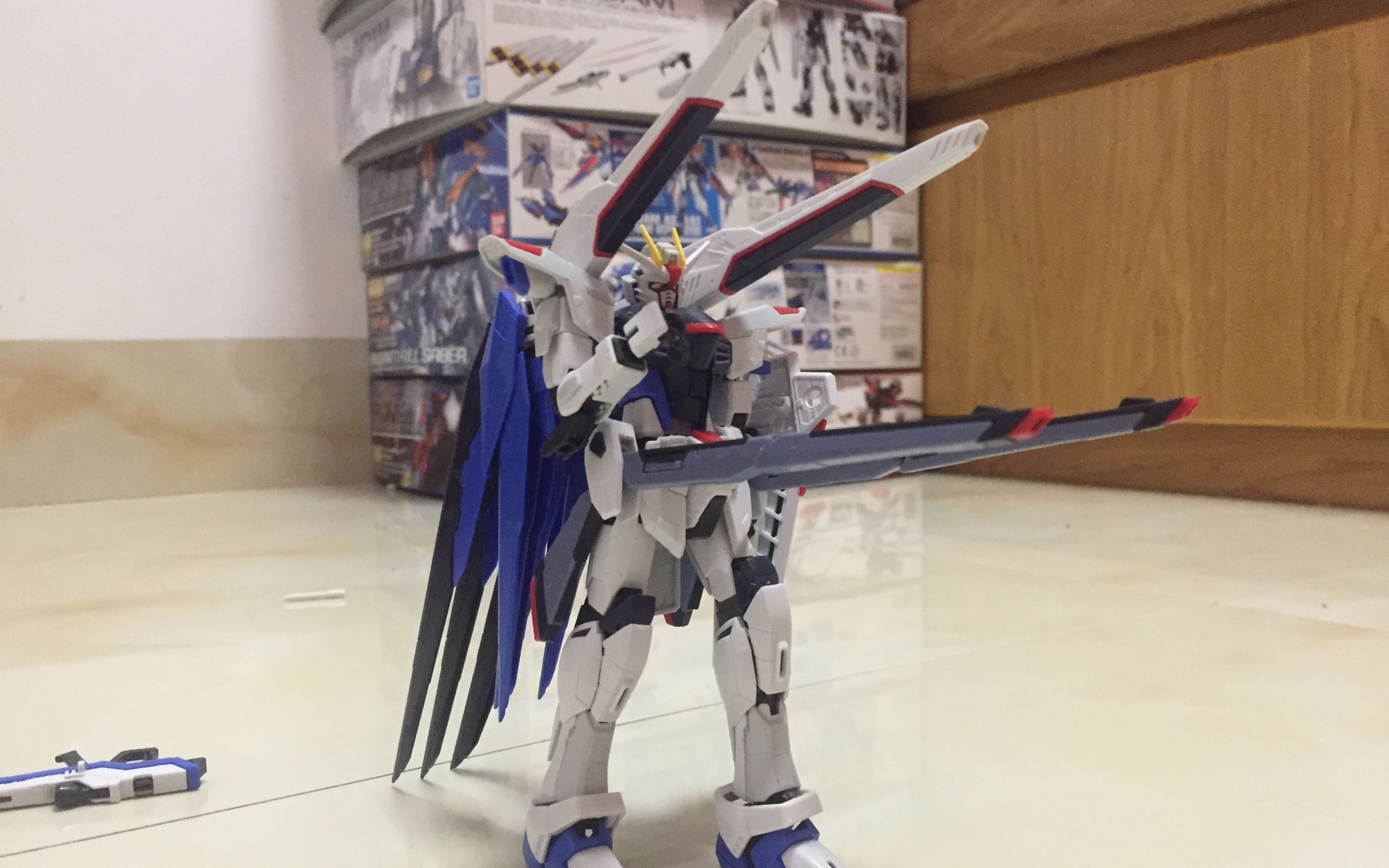 引起舒适的高达定格动画