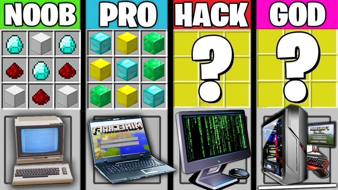 我的世界游戏:战斗电脑制作挑战!