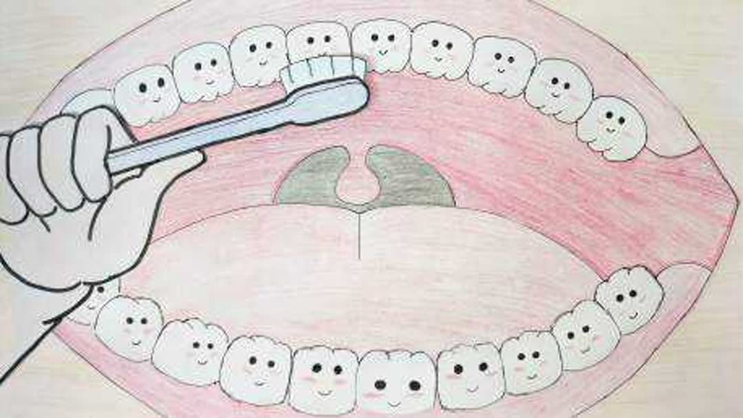 手绘定格动画:你真的会刷牙吗?罗小黑带你打开正确的刷牙方式