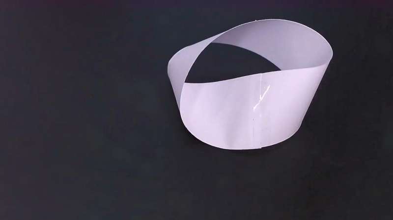 神奇又简单的莫比乌斯环制作步骤,在家试试吧