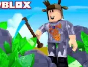 小飞象解说✘Roblox采矿模拟器 黄金矿工捡到好多矿石 感觉自己发财...