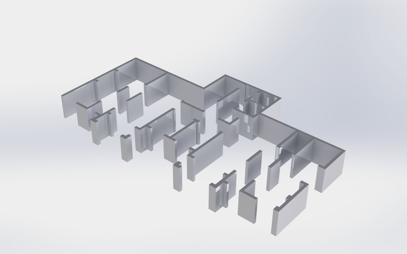 铝合金模板设计教程5-墙翻模