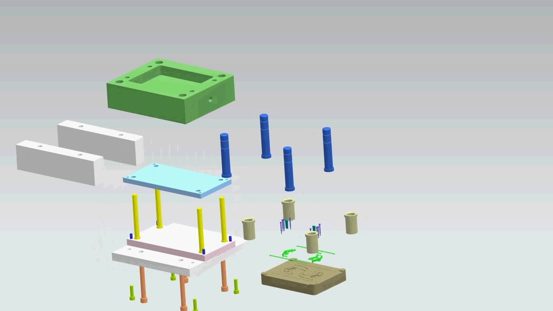 UG实战营装配动画之模具动画练习