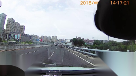 米家行车记录仪白天视频效果