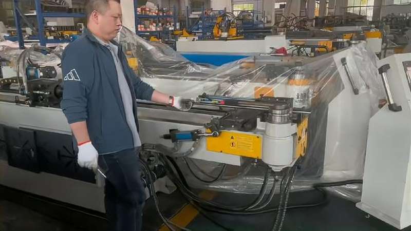 全自动弯管机视频,数控弯管机,自动弯管机