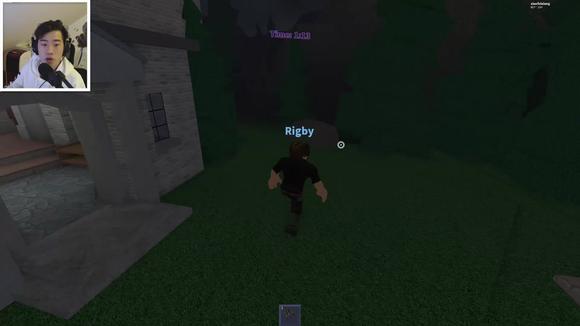 Roblox狼人杀模拟器 我居然和可怕狼人在树林里玩捉迷藏?