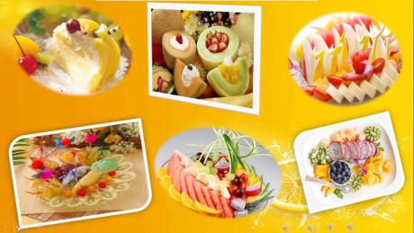 劳动微课水果拼盘