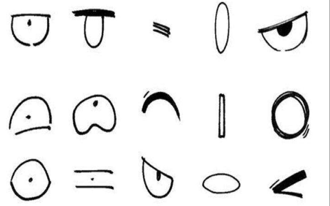 从零开始!从结构出发解析4种常见漫画眼睛的画法【漫画眼睛教程】