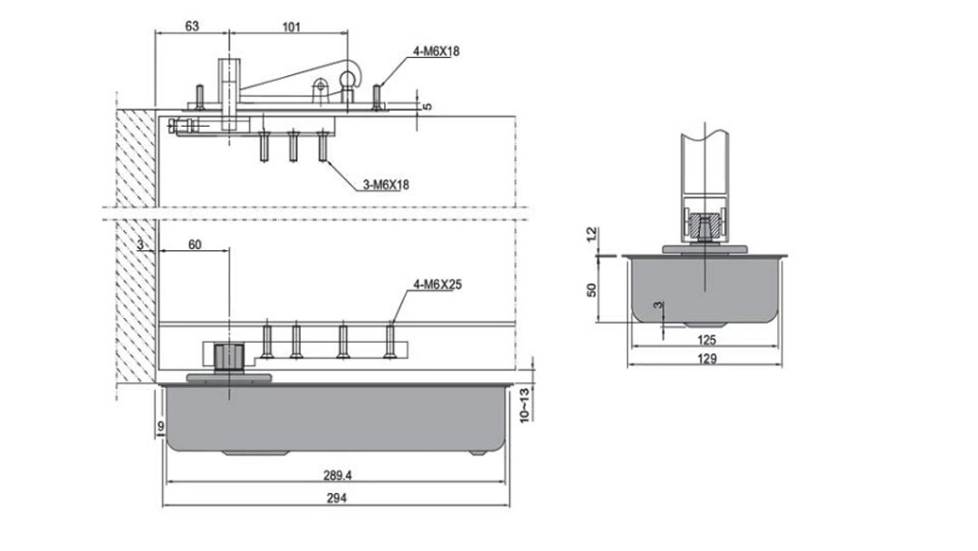 818地弹簧尺寸GMT地弹簧90度定位地弹簧使用说明