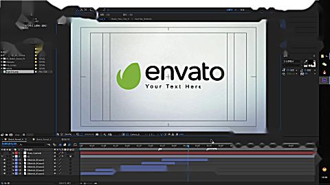 AE套模板制作LOGO教程