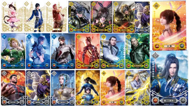 斗罗大陆卡片拆箱,除了唐三稀有卡以外还有什么呢