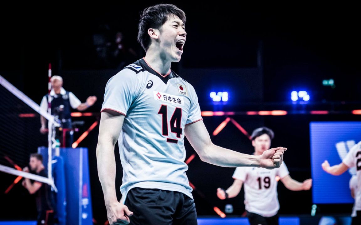 东洋魔男绝地大反击!2021世界男排联赛日本3:2荷兰HL