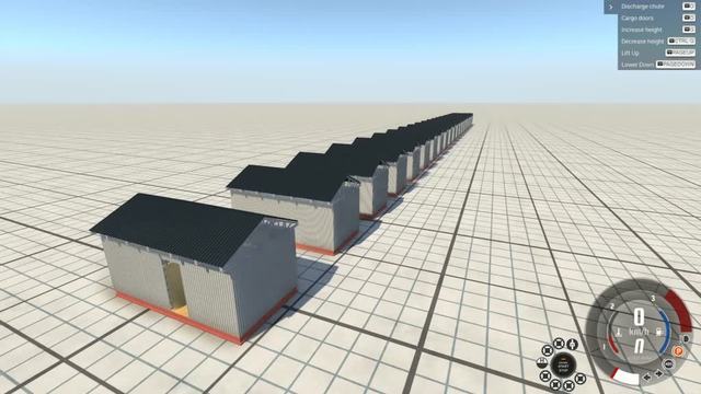 用房子组成的障碍物,能有多结实开车一路撞到底车祸模拟游戏