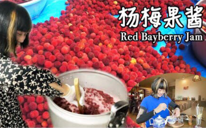 【日本京都】杨梅做的果酱都怎么吃的呢?东山园林的全手工杨梅酱...