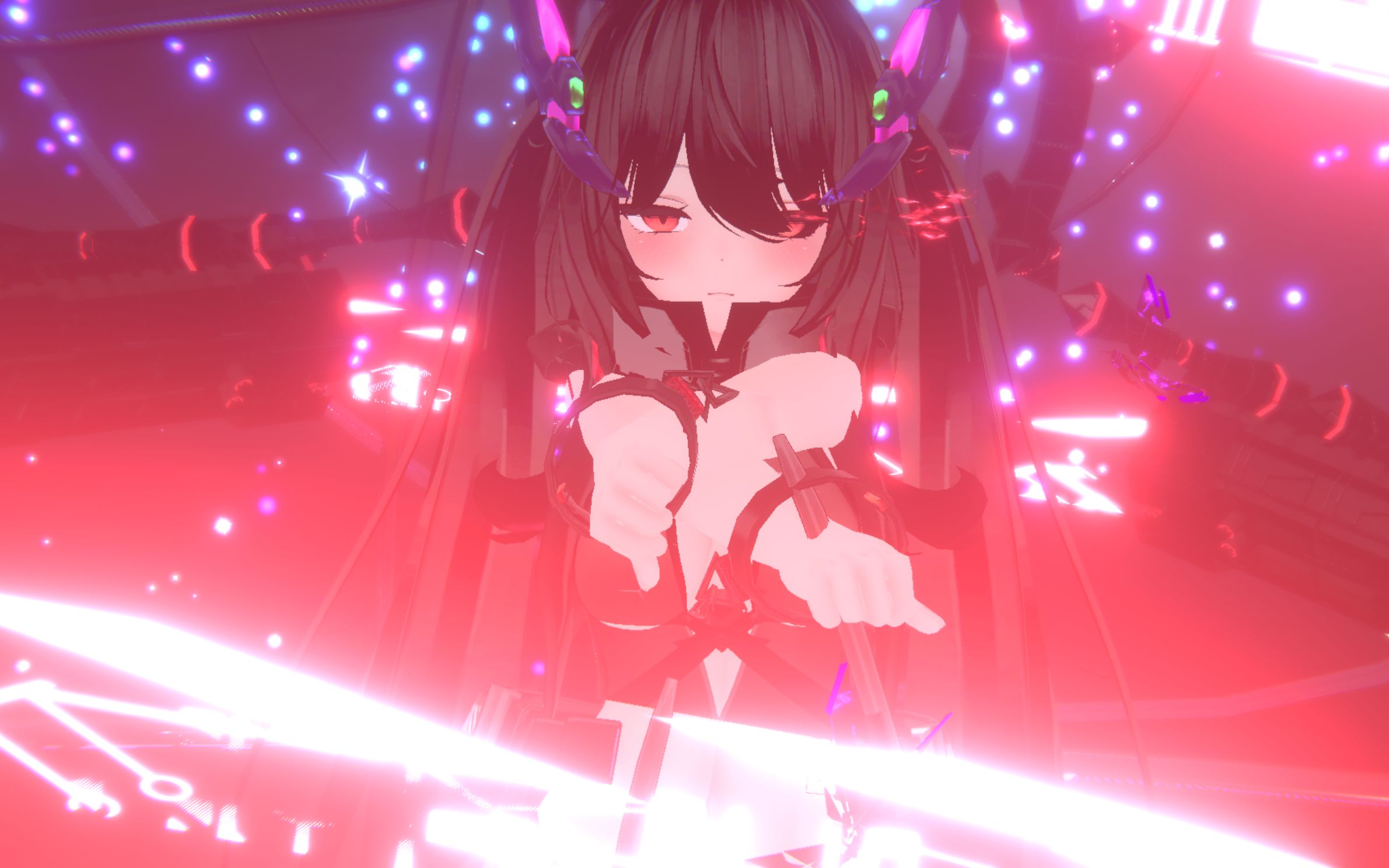 【VRchat】公开Avatar演示—CyberHunter