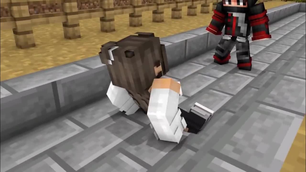 我的世界MC动画:忍者小僵尸英雄救美