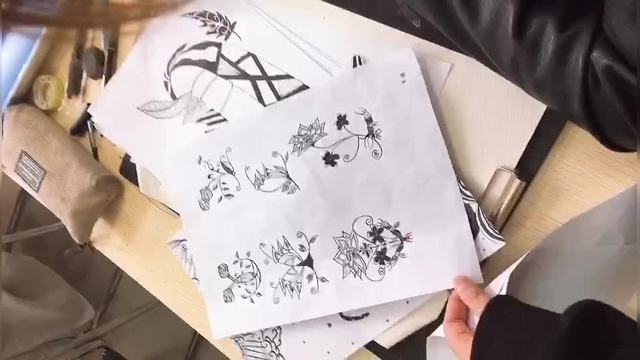 服装设计基础图案作品集郑州交通技师学院