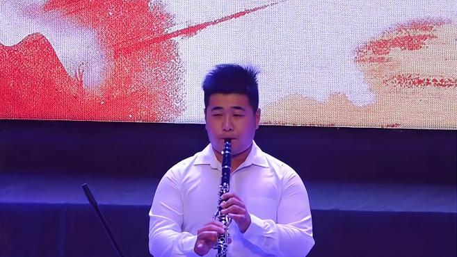 禹州市豫剧团武龙单簧管独奏《波尔卡舞曲》,这曲子真好听!