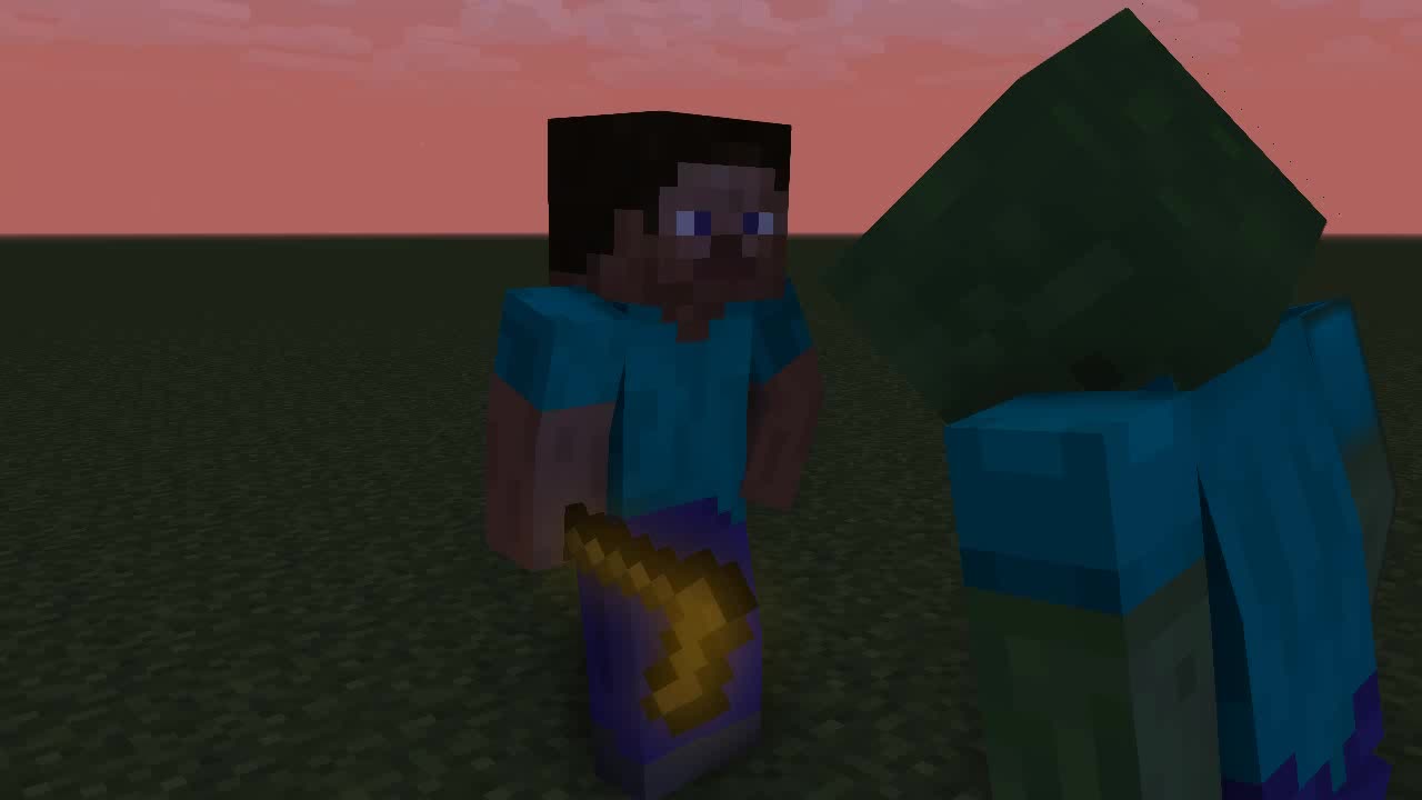 【我的世界打斗动画练习】