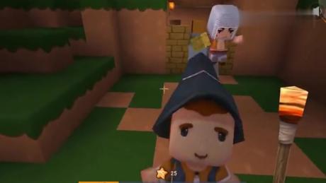 迷你世界二狗子生存:我在门口装了弹射装置,怪物来了都被弹飞了