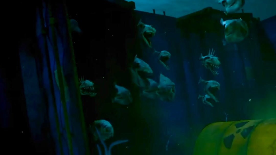 深海历险记:化学药剂泄露,海底被严重污染,鱼儿全部变成骷髅