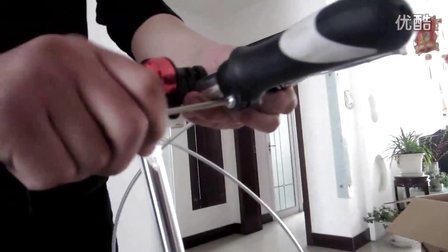 折叠儿童自行车(凤凰夏日彩虹)安装视频