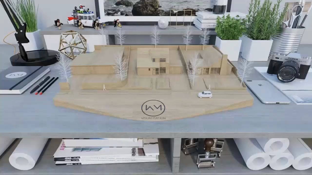 超炫酷的建筑生长动画,零基础小白也能学会!