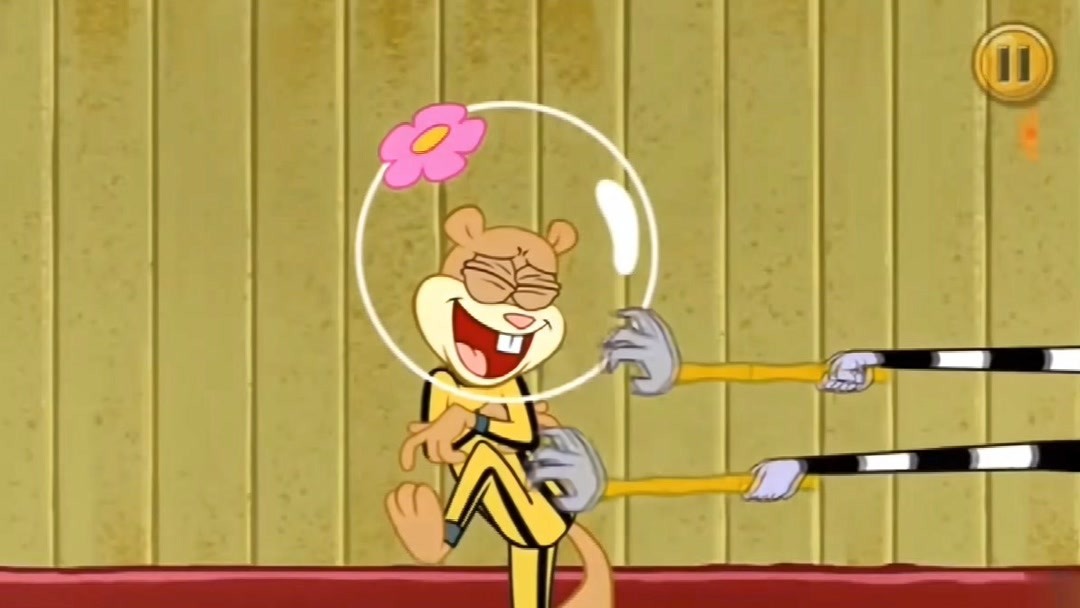 什么!原来珊迪怕挠痒痒 海绵宝宝游戏