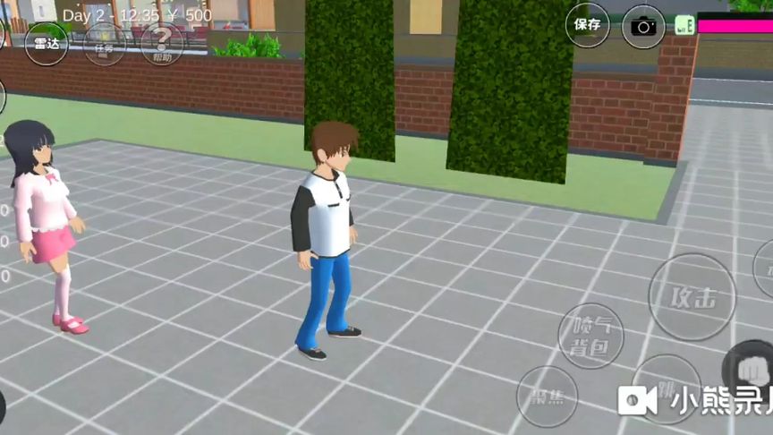 樱花校园模拟器闺蜜日常。