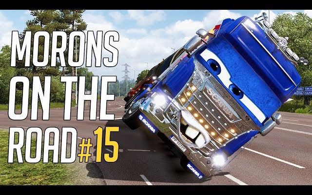 【OKOK】欧洲卡车模拟2 联机 碰撞合集&欢乐时刻 #15