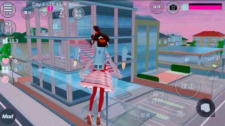 樱花校园模拟器:来参我的新房子叭!ߘ