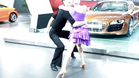 北京进口汽车博览会奥迪展台舞蹈秀