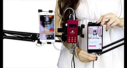 美音秀秀P200手机直播电音声卡官方使用教程!