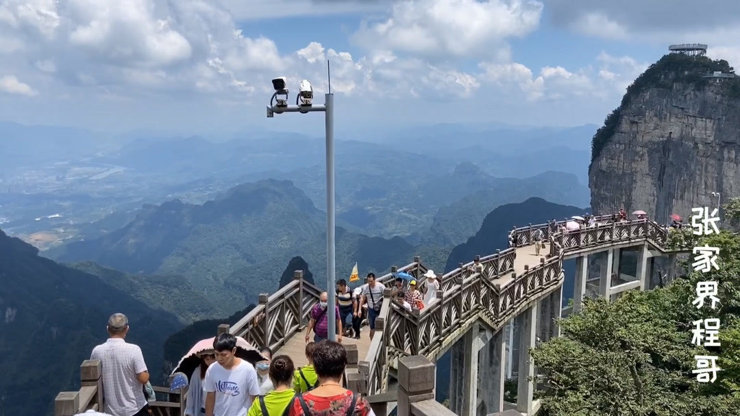 张家界天门山景区,这地方是网红打卡地,你可知道