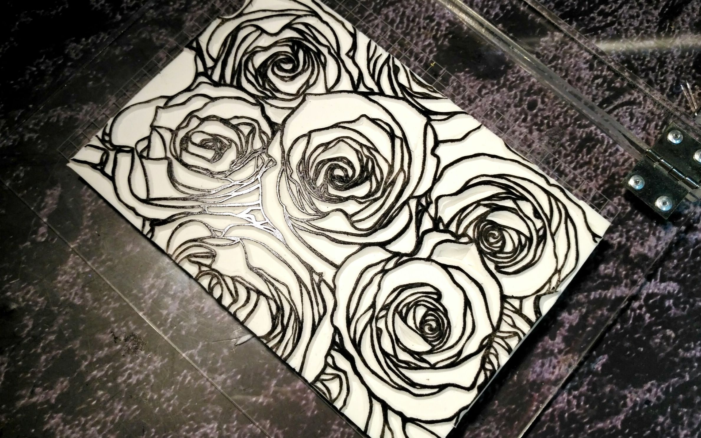 【橡皮章】玫瑰花(小虐怡情,身心舒畅)