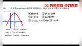 中考数学压轴题 突破二次函数解决问题 初中数学微课