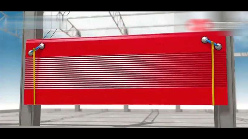 钢结构外墙板,彩钢复合板,安装动画慢动作演示