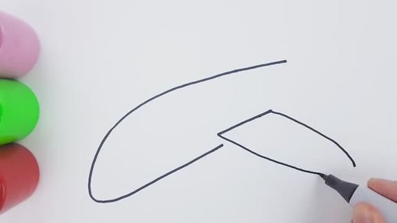 儿童简笔画:小飞机画画